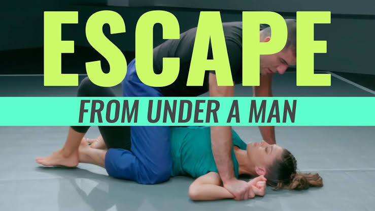 Women’s Self-defense Technique – Man Pinning Both Wrists in Mount ...