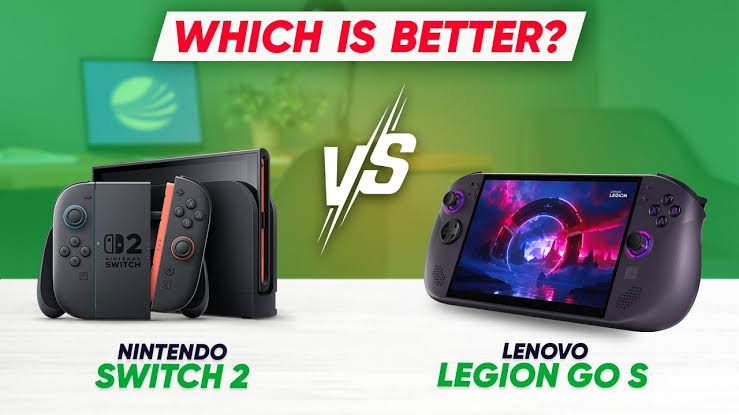Nintendo Switch 2 vs Lenovo Legion Go S: BEST Handheld Console 2025 ...