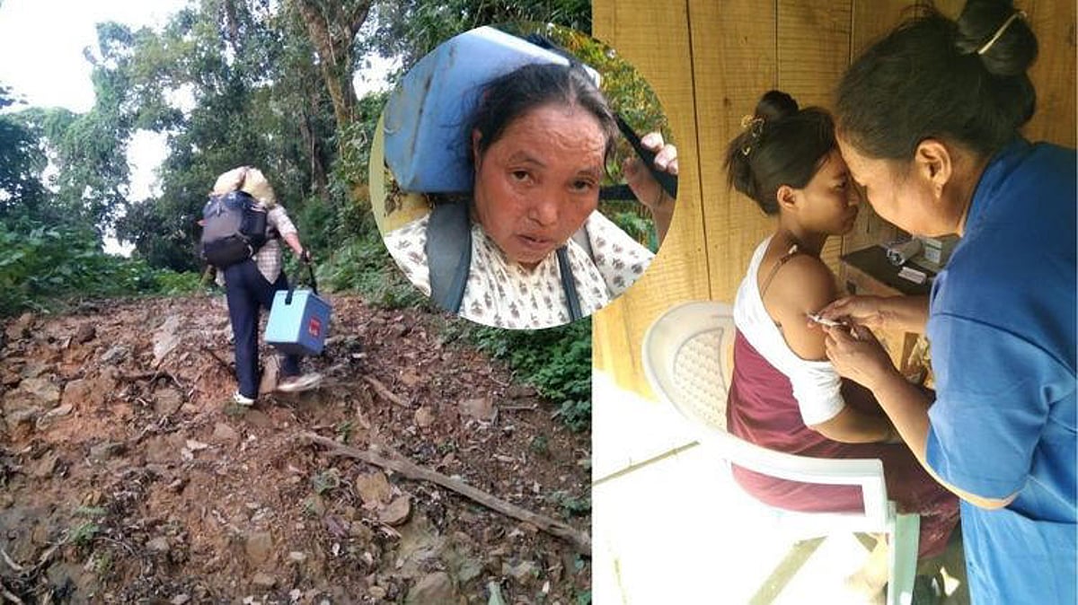 Manipur’s Unsung Hero: ASHA Worker Treks 8 Hours Through Hills to ...