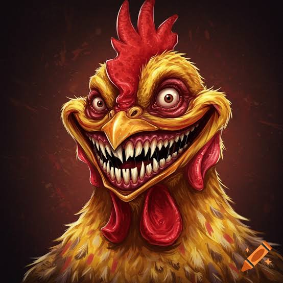 Scary rooster - NEWS NEST