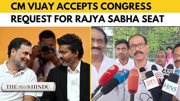 Tamil Nadu Chief Minister Vijay Allocates Lone Rajya Sabha Seat to ...